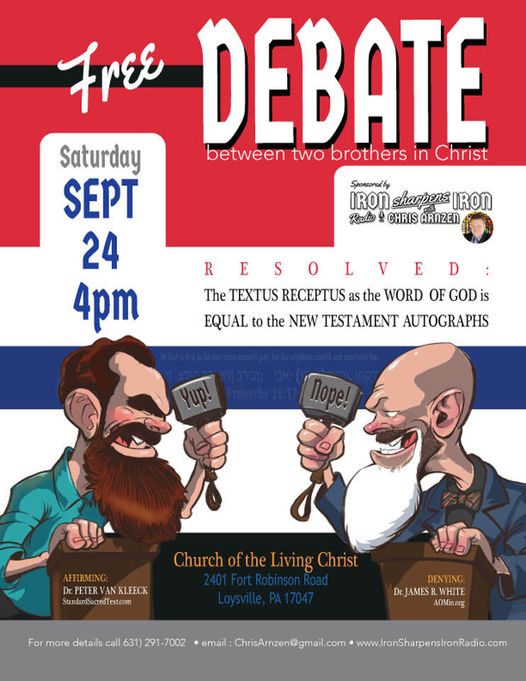 Debate Commentary: Van Kleeck’s Opening Statement (Part 2) – Standard ...